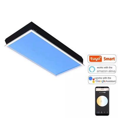 Remote Control LED Skylight Panel 220V 60x120 Durable Artificial Sunlight