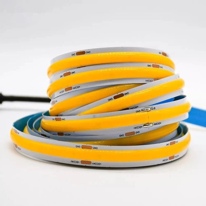 Multicolor Addressable COB LED Strip , width 8mm Digital LED Strip Light