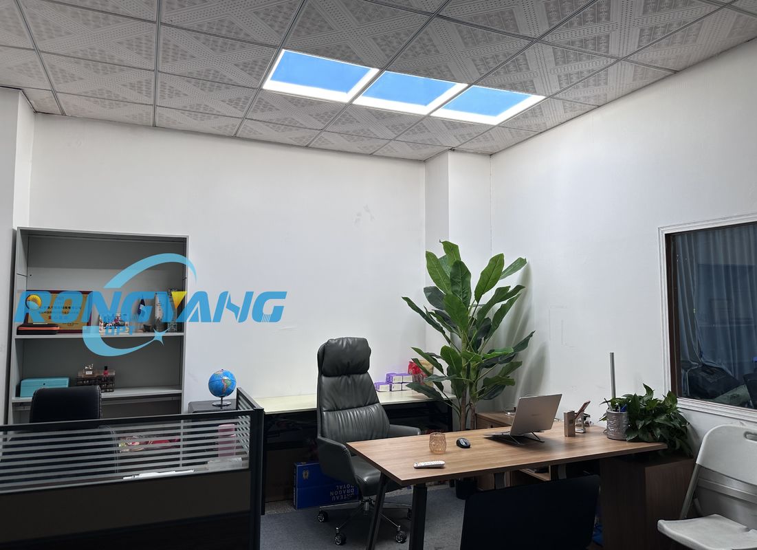 Fake Window Light auto-changes color from 2100–7500K with CRI 95 to ...