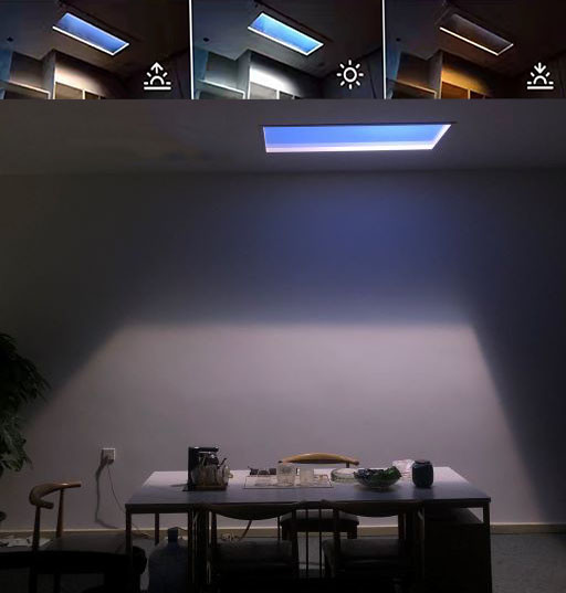 220VAC Mimic Artificial Sunlight Panel Indoors Aluminum Alloy Material