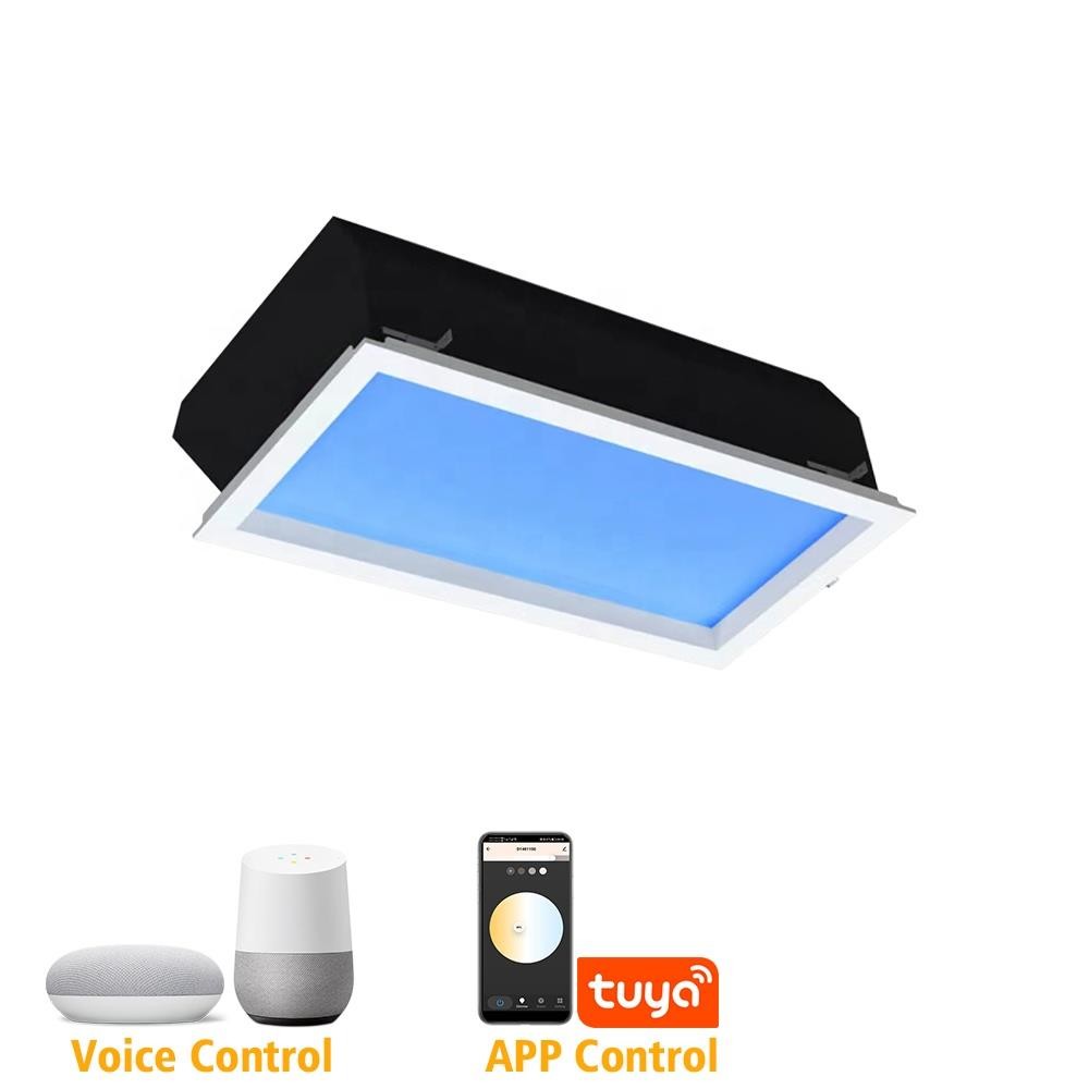 40W Smart Artificial Skylight – Control Your Indoor Blue Sky Experience ...