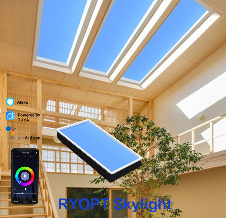 Remote Control Artificial LED fake Skylight for Circadian Project ...