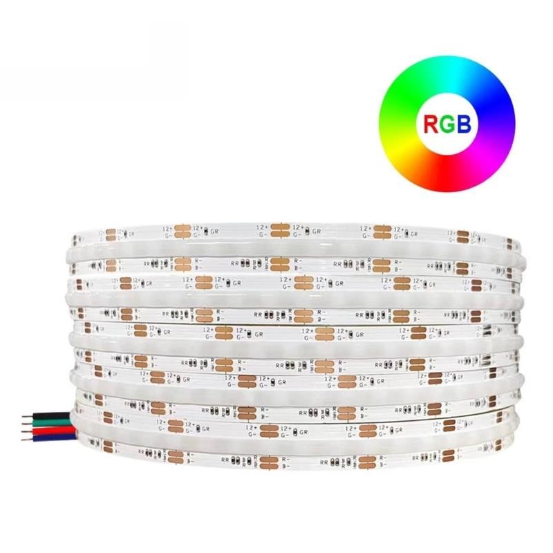 Multiscene Practical RGB Light Strip , Heat Resistant COB LED Strip RGB