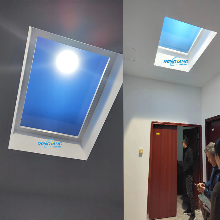 600x600 LED Sunlight Panel Light 200W CRI 95 Tuya Wireless Control