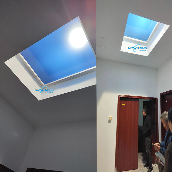 Vertical Sunlight Artificial Light Panel With IP65 100-240V Aluminum Alloy