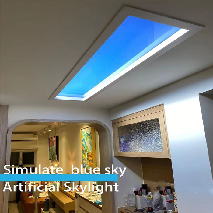 200W Artificial Daylight Faux Skylight Panels Circadian Rhythm Tuya ...