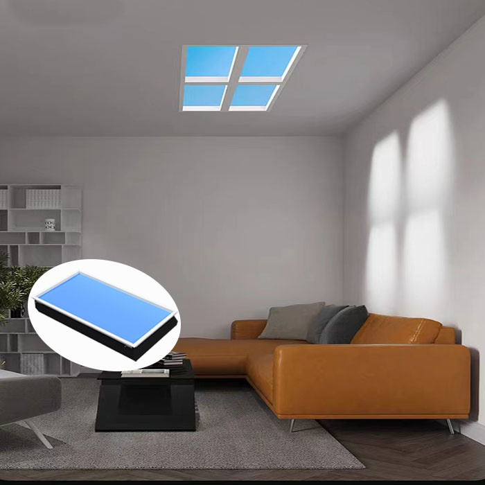 CCT Dimmable Diy Faux Skylight Panels Artificial Sunlight 50W Tuya ...