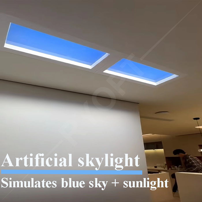 120x30 Faux Daylight Artificial Skylight Panels Circadian Lighting ...