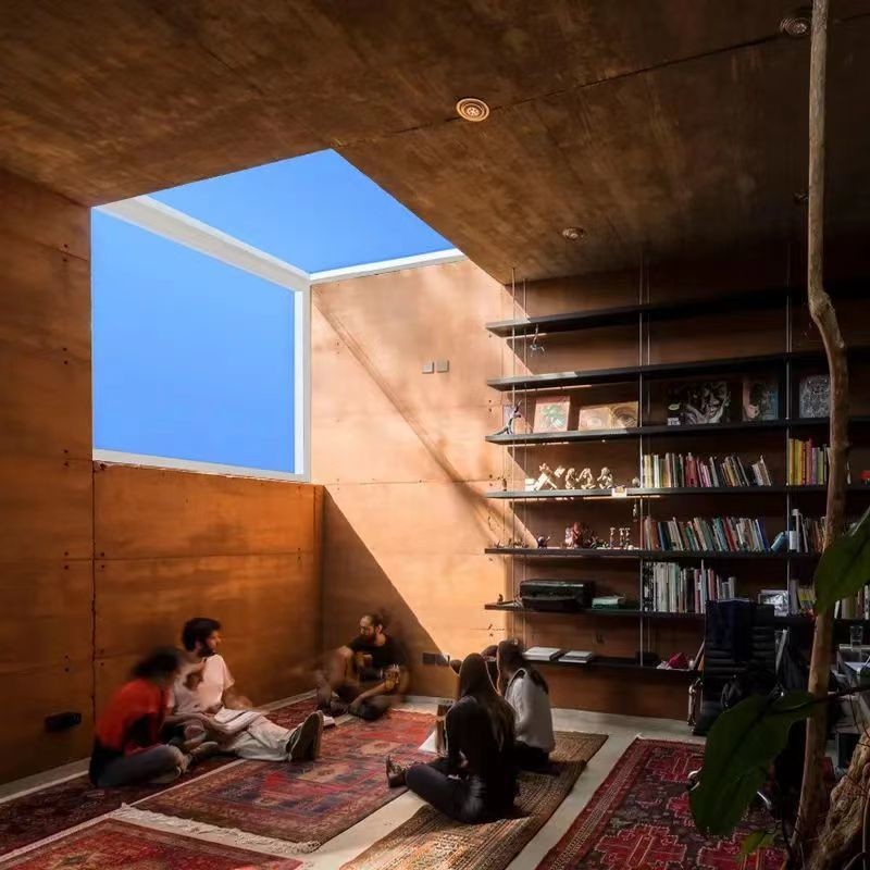 110V Wall Mounted Artificial Sunlight Panel Faux Skylight Panels With ...