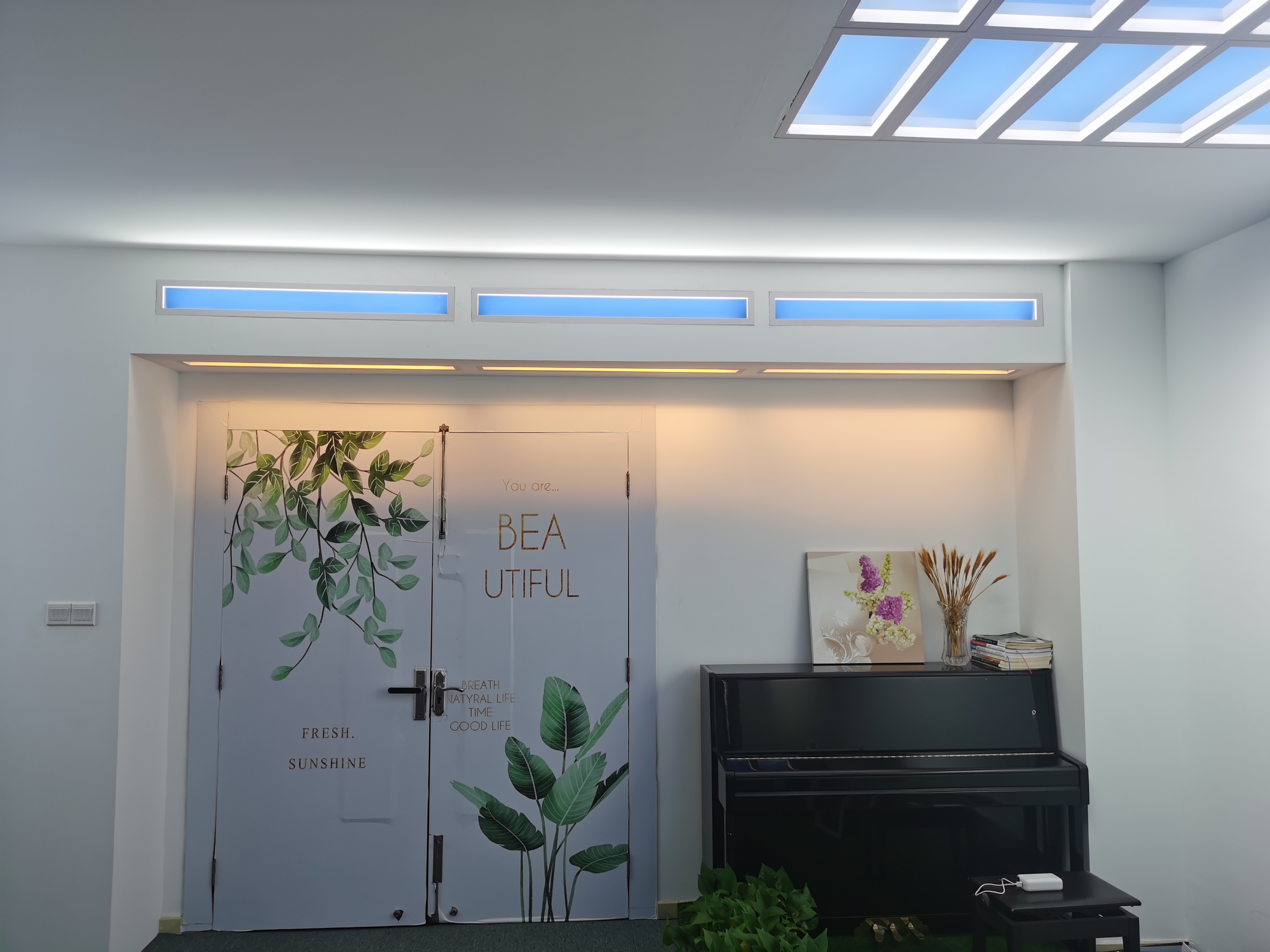 Wide Light Coverage Artificial LED Skylight with 30° Light Direction ...