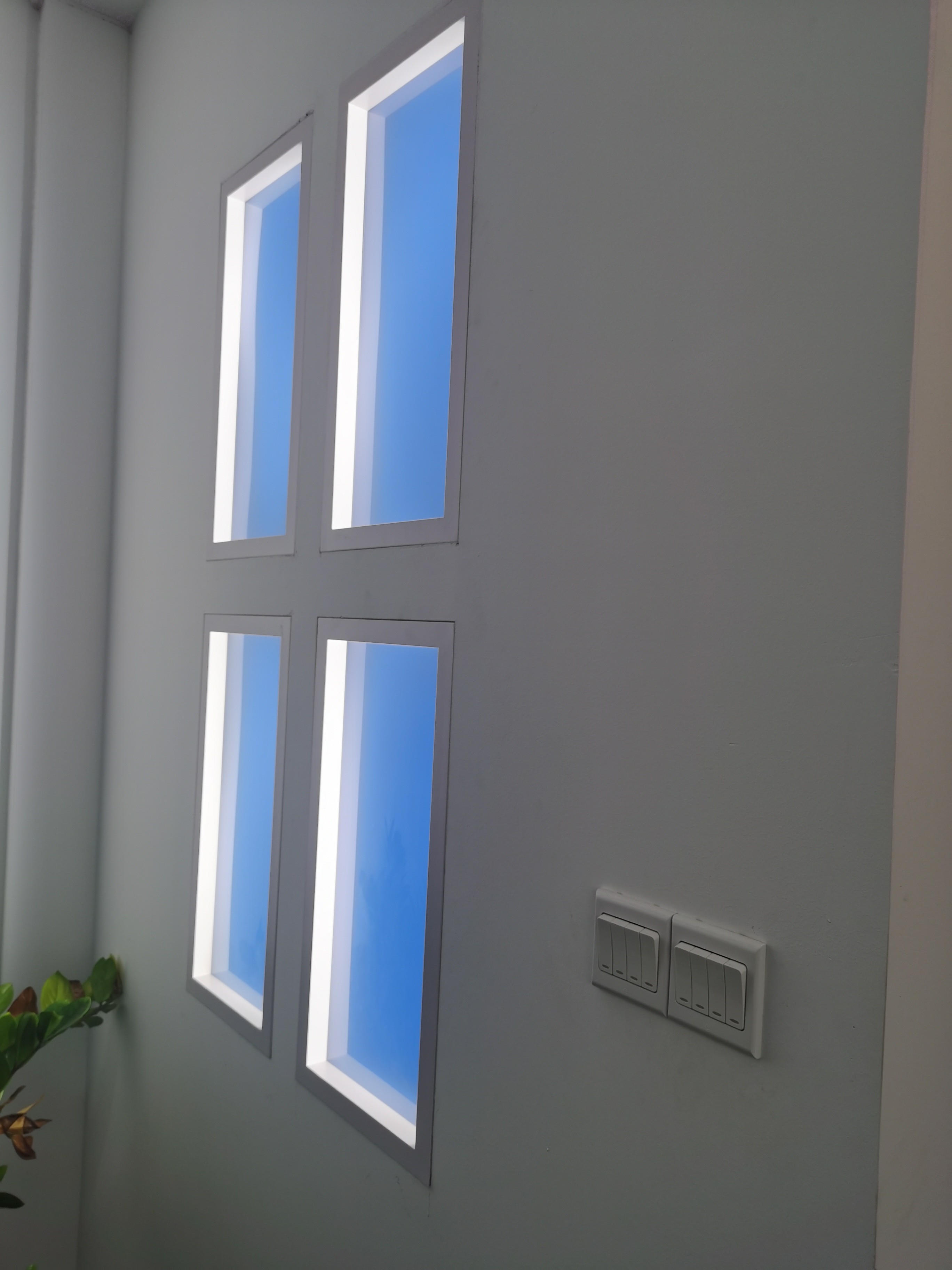 150W LED Skylight Panel 6000LM Light Output 2100-7000K Color ...