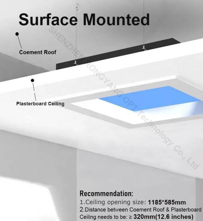 Architectural Indoor Artificial LED Skylight Panel For Museum Gallery