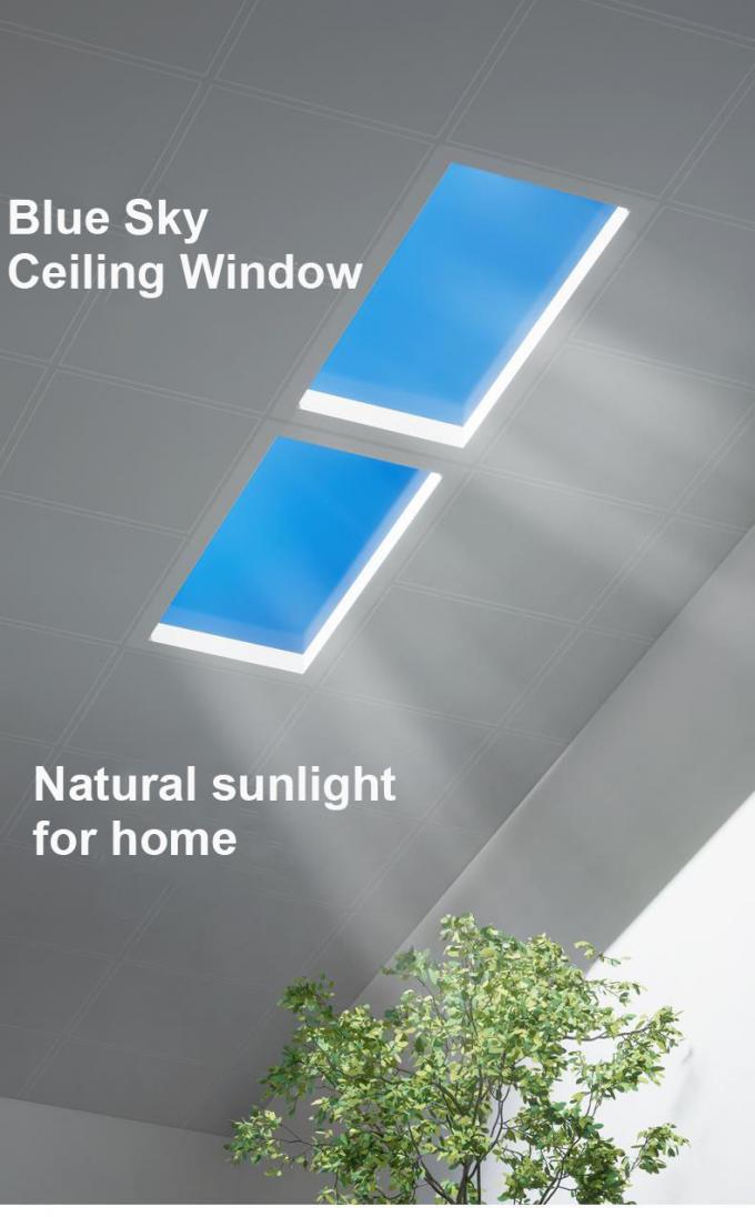 200W Artificial Daylight Faux Skylight Panels Circadian Rhythm Tuya ...