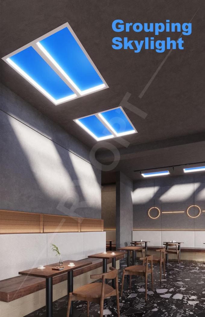 200w LED Ceiling Panel Light Blue Cloud Artificial Sunshine Skylight